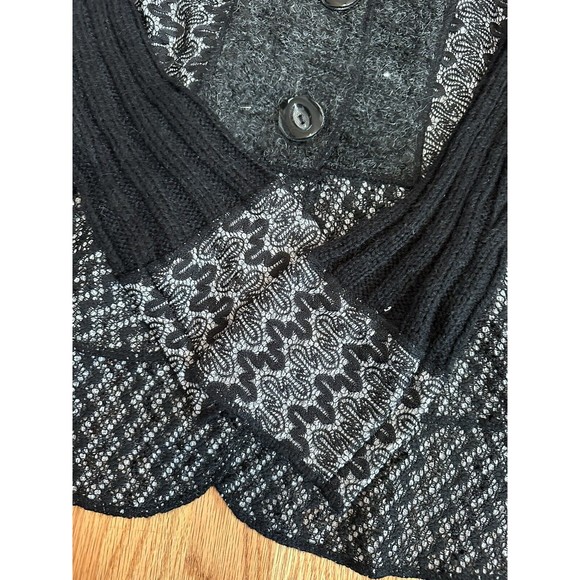 Sioni | Sweaters | New Sioni Womens Large Cardigan Sweater Jacket Black ...